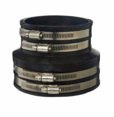 Aztec Aussie Connector 100mm EW-PVC D/C Black - Aztec Australasia