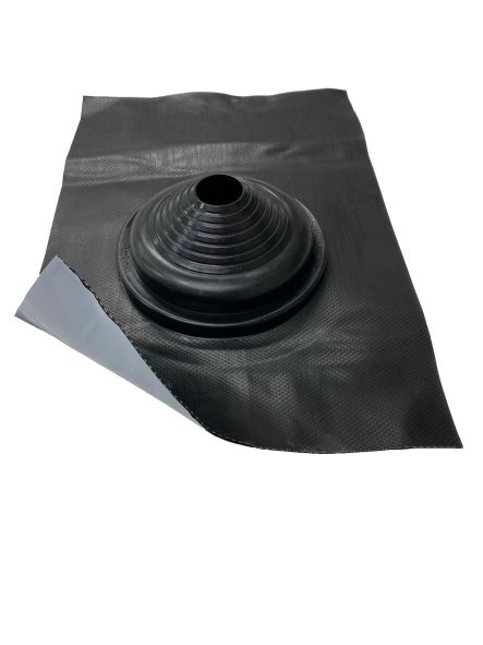 Aztec ProFlash Roof Collar 12mm - 125mm Black - Aztec Plumbing Supplies