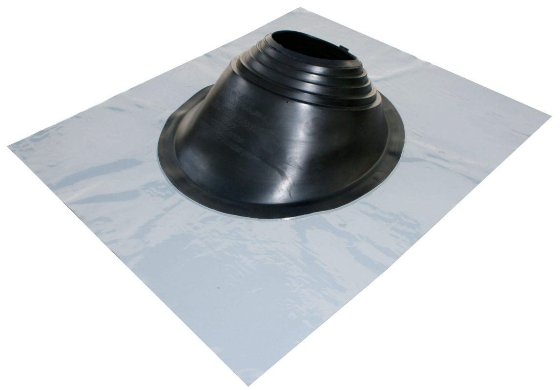 MasterFlash Pitched Lead Base No1 76 - 203mm Black - Aztec Australasia