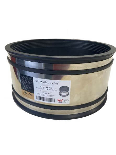 Aztec Shear Banded Coupling 265 - 290mm - Aztec Plumbing Supplies