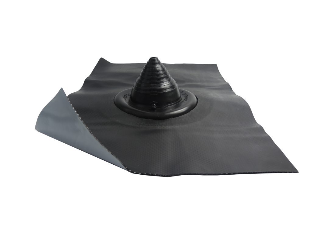 Aztec ProFlash Roof Collar 12mm - 125mm Black - Aztec Plumbing Supplies