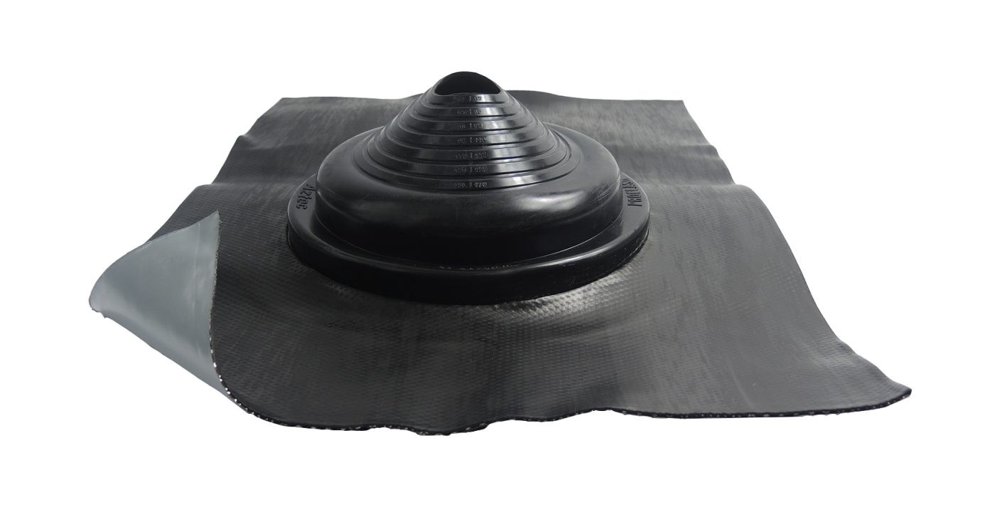 Aztec ProFlash Roof Collar 50mm - 170mm Black - Aztec Australasia