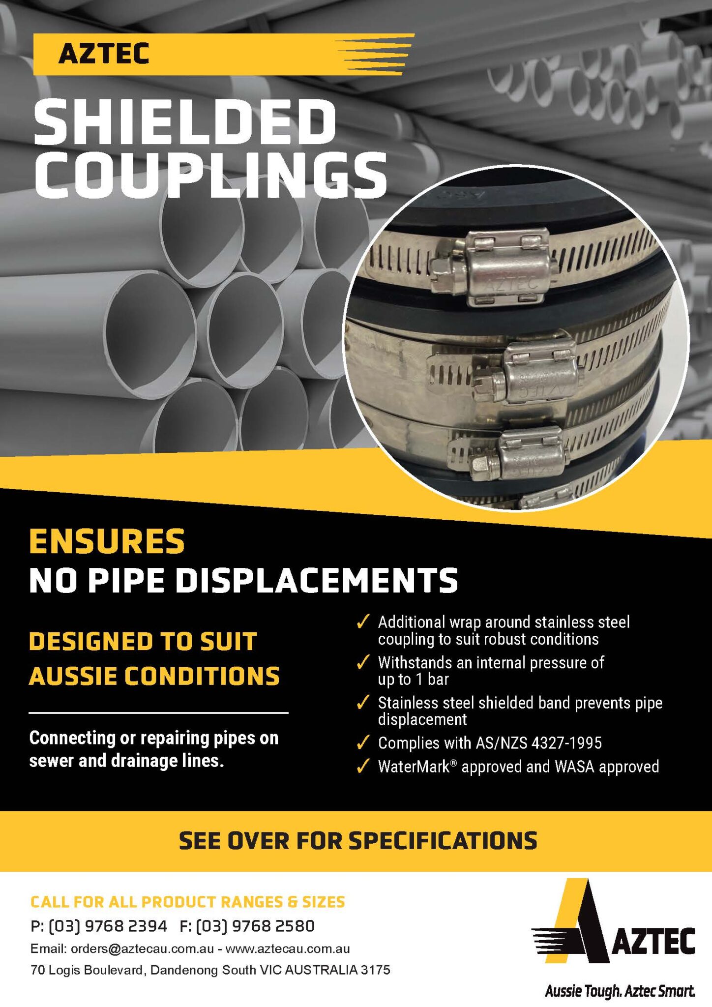 Shielded Coupling Products - Aztec Australasia