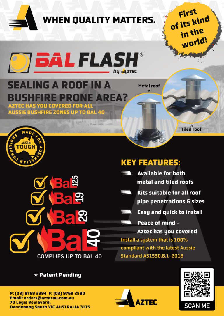 BAL Rated Products - Aztec Australasia